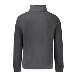 Napapijri Half-Zip Cotton Sweatshirt - Black