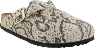 Birkenstock Boston Rivet Logo - - Shoes - Damen - Beige - 37 EU