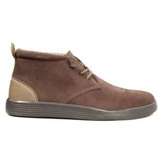 Hey Dude Wildleder Braun Chukka Stiefel - - Shoes - Herren - Braun - 41 EU