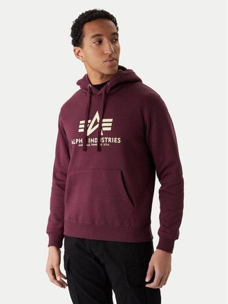 Alpha Industries Alpha Industries Sweatshirt Basic 178312 Dunkelrot Regular Fit