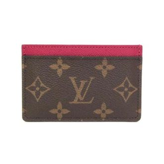 Louis Vuitton Pre-owned Simple Card Case - - Pre-owned - Damen - Braun - ONE SIZE