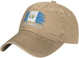 Generic Pare-Soleil Casquette Drapeau du Guatemala, Denim Guat&eacute;malt&egrave;que Anti-Soleil Baseball Casquette Unisexe Visiere pour Les Saisons Sports Randonn&eacute;e
