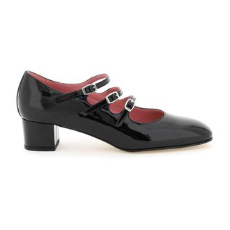 Carel Femme, Chaussures, Noir, Taille: 40 EU Chaussures Mary Jane en Cuir Verni