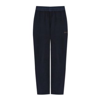 Moncler Sweathosen mit Logo - - Trousers - Herren - Blau - L