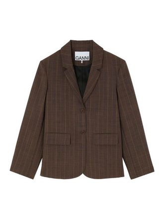 Ganni Blazer - Dunkelbraun