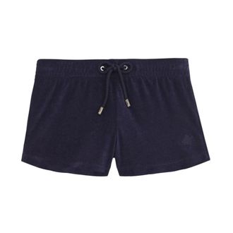 Vilebrequin Femme, Maillots de bain, Bleu, Taille: 36 FR Shorts en éponge pour femmes