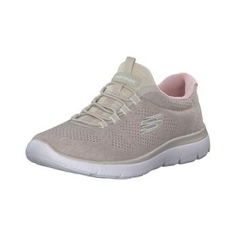 Skechers Femme Summits Fun Flare Bottes, Taupe, 40 EU