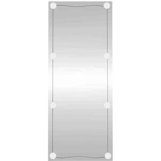 vidaXL Miroir mural avec lumi&egrave;res LED 40x100 cm verre rectangulaire vidaXL