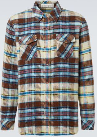 God's True Cashmere Hemd aus Kaschmir mit Sonnenstein