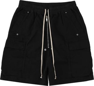 Rick Owens Homme, Shorts, Noir, Taille: L Cargobela Shorts