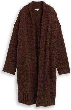 Tom Tailor Cardigan Pullover & Strickjacken Plus Size - Oversize Cardigan mit Wollanteil