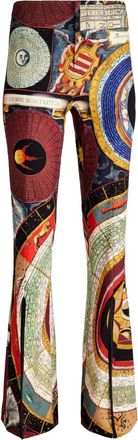 Alice & Olivia pantalon évasé Teeny - Rouge