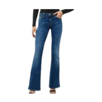 Liu Jo Parfait Beat L.w. Schlagjeans - - Jeans - Damen - Blau - W29
