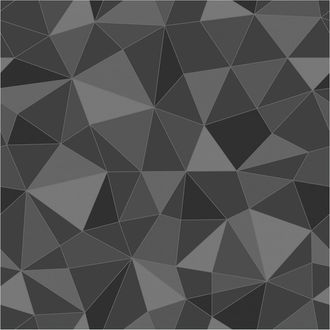 Wallario Sticker/Aufkleber f&uuml;r K&uuml;hlschrank/Geschirrsp&uuml;ler/K&uuml;chenschr&auml;nke, Selbstklebende Folie - 60 x 60 cm, Motiv: Geometrisches Schattenmuster