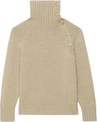 Zadig&Voltaire Femme, Pulls, Vert, Taille: 40 FR Mora Jumper