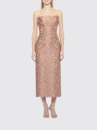 Costarellos Midi-Kleid aus Makramee