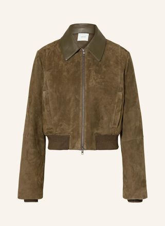 Vince Vince Lederblouson braun