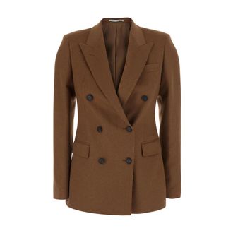 Tagliatore Parigi Zweireihiger Blazer - - Jackets - Damen - Braun - M