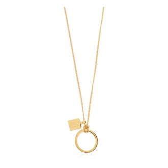 Balenciaga Halskette mit Anh&auml;nger - - Accessories - unisex - Gelb - ONE SIZE