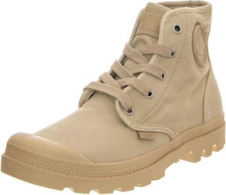 Palladium Femme, Chaussures, Beige, Taille: 39 EU Bottes &agrave; lacets