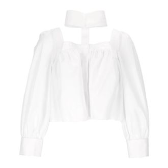 Elisabetta Franchi Blusen - - Blouses & Shirts - Damen - Wei&szlig; - M
