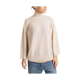 Paolo Fiorillo Damen, Strickwaren, Beige, XSGr&ouml;&szlig;e