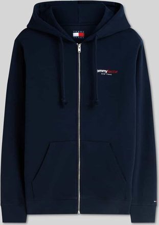 Tommy Jeans Relaxed Fit Sweatjacke aus Baumwoll-Mix