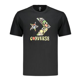 Converse Chevron Accessories T-Shirt - - Tops - Herren - Schwarzk - XL