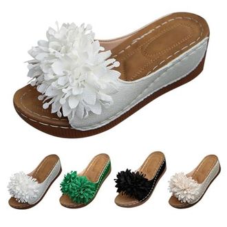 Generic Sandales de r&eacute;cup&eacute;ration pour femme avec soutien confortable de la fasciite plantaire, soutien de la vo&ucirc;te plantaire, orthop&eacute;diques &agrave; bout ouvert, san