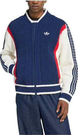 adidas Homme, Sport, Bleu, Taille: XS Retro Remix Cardigan