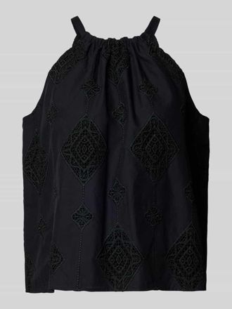 BA&SH Blusentop mit Stitchings Modell MAXI