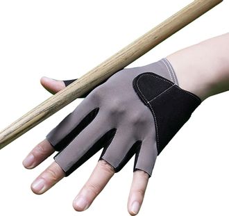 Generic Billardhandschuhe f&uuml;r Herren, Billardhandschuh linke Hand | Handschuhe f&uuml;r Billardqueue, rutschfeste Poolhandschuhe f&uuml;r Damen, bequeme Billardhandschu