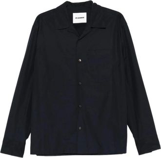 Jil Sander Homme, Chemises, Bleu, Taille: XL Shirt