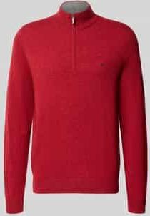 Fynch-Hatton Regular Fit Troyer aus Woll-Kaschmir-Mix