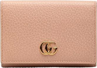 Gucci Pre-owned Card Case - Femme - Pre-owned - Beige - Taille: ONE Size