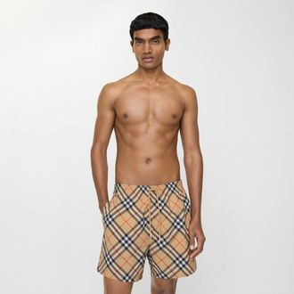 Burberry Short de bain Check, Size: XXXL