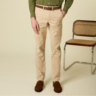 Bexley Kyrk - Pantalon homme beige fonc&eacute; ii