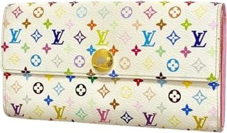 Louis Vuitton Portefeuille long (bi-pli) Pre-owned - Femme - Pre-owned - Multicolore - Taille: ONE Size