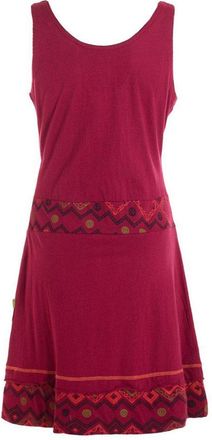 vishes Sommerkleid Damen Tr&auml;gerkleid Jersey Ethno Azteken Bord&uuml;re Alternative Mode, Boho, Hippie, Ethno, Festival