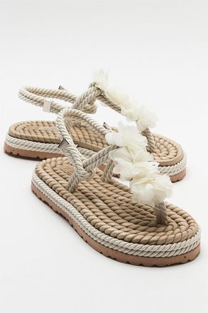 Prologue SANTRA Schn&uuml;rer Thong Sandalen (Women)