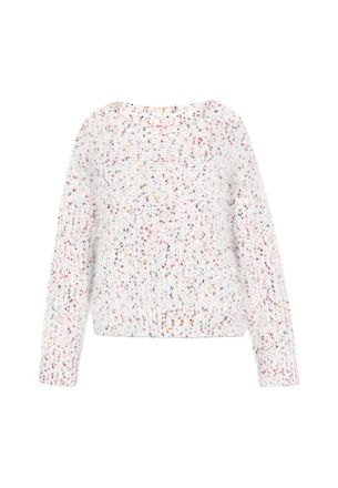 Izia Pullover Frauen cremewei&szlig; mehrfarbig