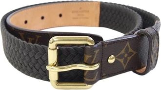 Louis Vuitton unisex, Pre-owned, Brun, Taille: ONE Size Ceinture en tissu Vintage Pre-owned
