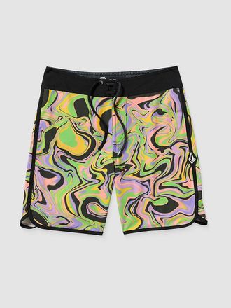 Volcom Bb Mod Infuse Scallop Kids Boardshort gris