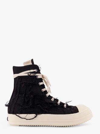 Rick Owens Destroyed effect denim sneakers - DRKSHDW - gender_Man
