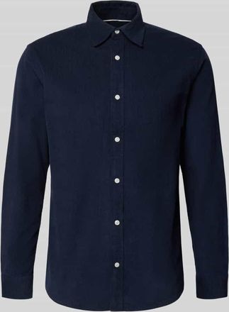 Jack & Jones Slim Fit Freizeithemd aus Cord mit Kentkragen