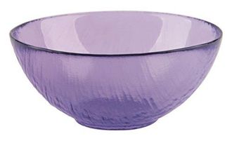 Excelsa Scratch Schale, Glas, lila, 13 x 13 x 5 cm