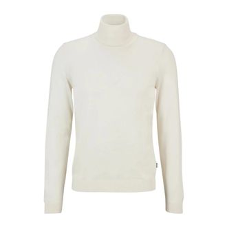 HUGO BOSS Rollkragenpullover - - Knitwear - Herren - Wei&szlig; - XL
