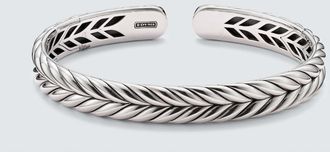 David Yurman Armreif Chevron aus Sterlingsilber
