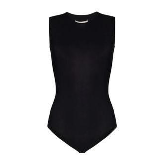 Maison Margiela &Auml;rmelloser Body - - Tops - Damen - Schwarzk - S