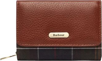 Barbour Homme, Accessoires, Brun, Taille: ONE Size Portefeuille Français Rosa en Cuir